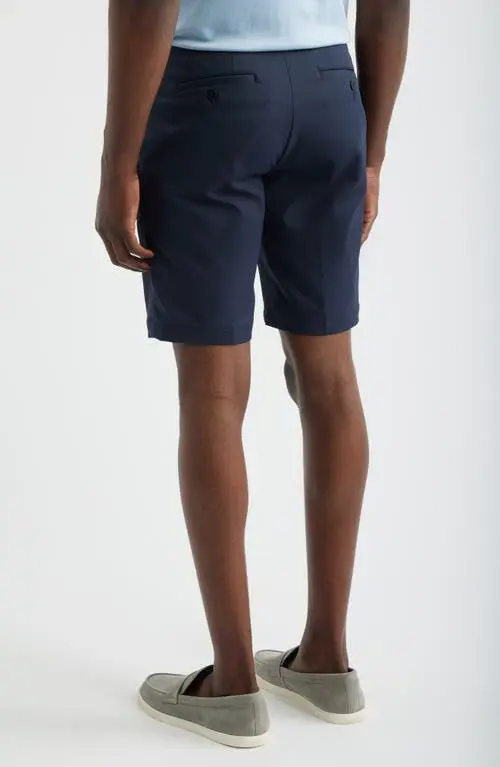 Scott Barber Sonoma Flat-front Travel Shorts - Midnight