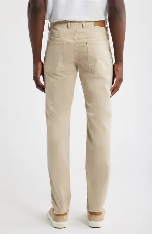 Scott Barber Savannah Straight Leg Twill Pants - Khaki