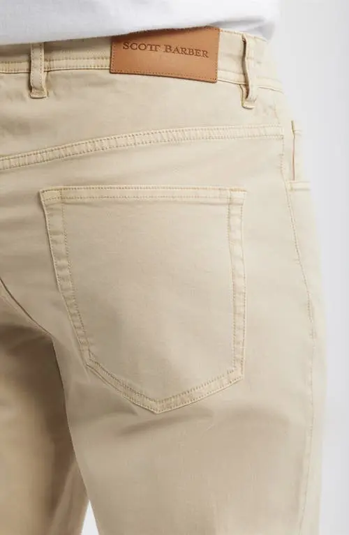 Scott Barber Savannah Straight Leg Twill Pants - Khaki