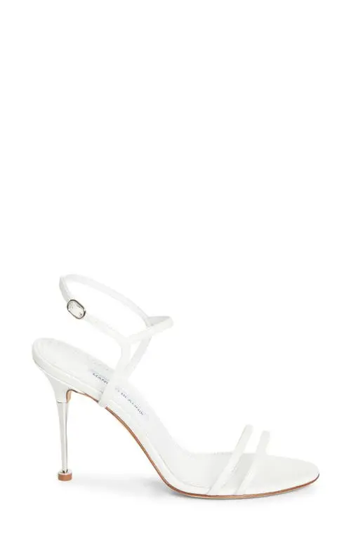 Manolo Blahnik Ciagapla Leather Sandals - Whit1012