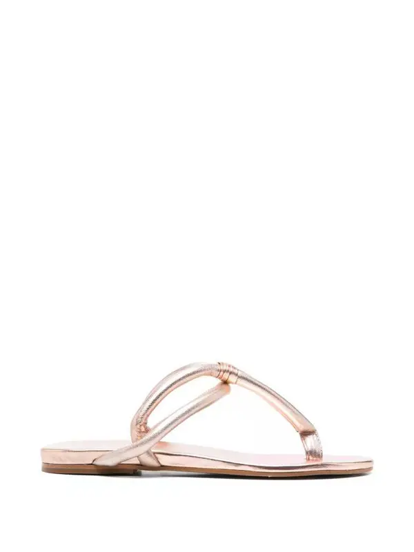 DEL CARLO Knot-detail Sandals - Pink