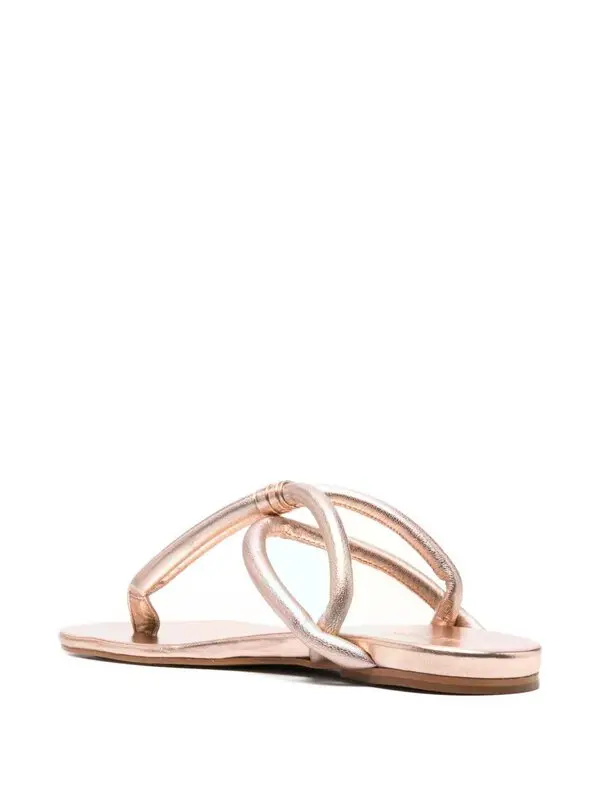 DEL CARLO Knot-detail Sandals - Pink