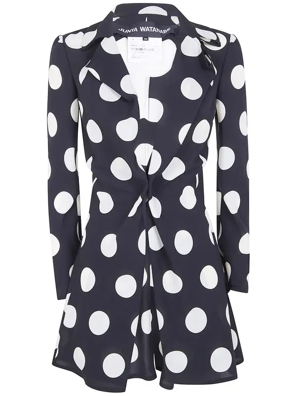 JUNYA WATANABE COMME DES GARCONS Long Blazer Jacket - Black