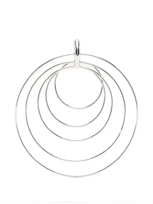 PANCONESI Pierced Serpent Hoops Large - Metallic