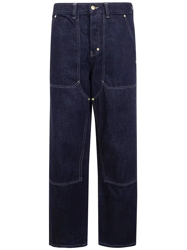 Dickies Selvedge Double Knee Denim Pants - Blue