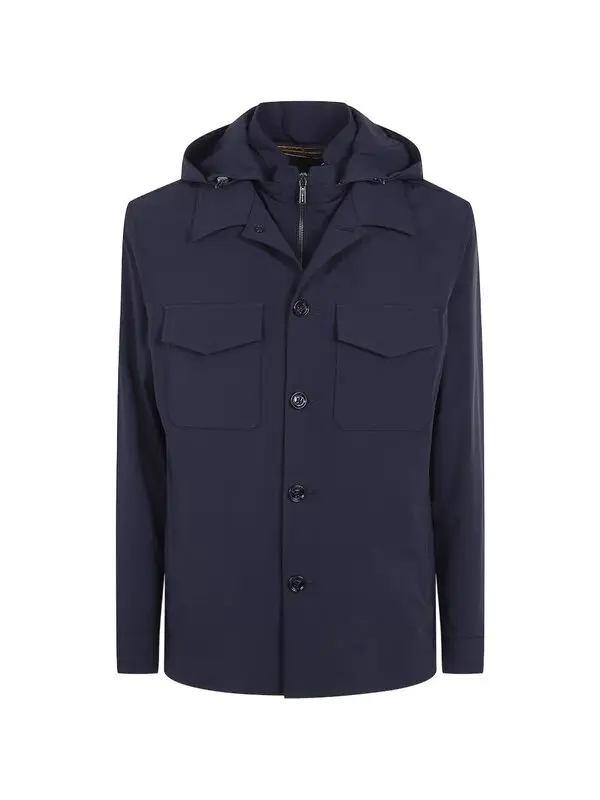 MOORER Maffei Jacket - Blue