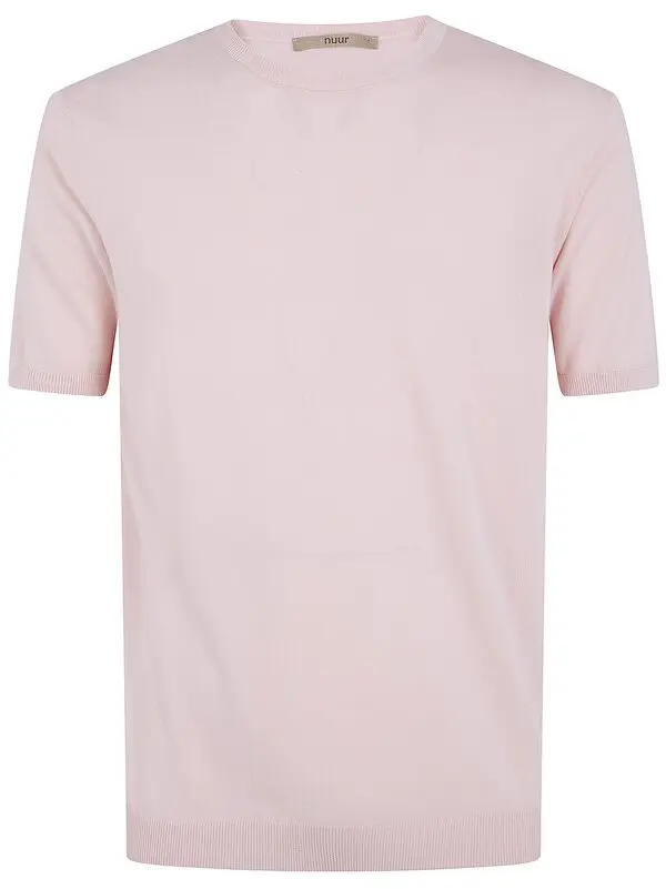 NUUR Crew Neck T-shirt - Pink
