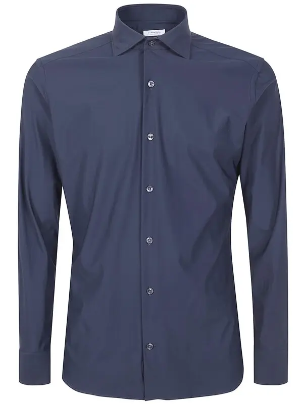 TINTORIA MATTEI 954 Technical Shirt - Black