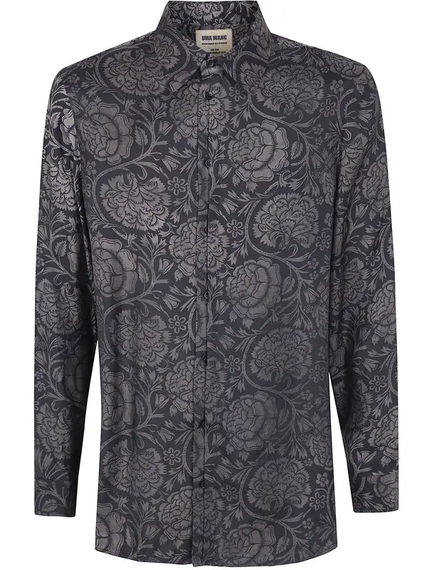 UMA WANG Tab Moulay Top - Black