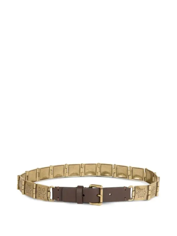 Etro Belt Maglie Metallo 2,5 Cm - Metallic