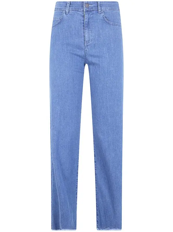 ANNECLAIRE Wide-leg Medium-waist Jeans