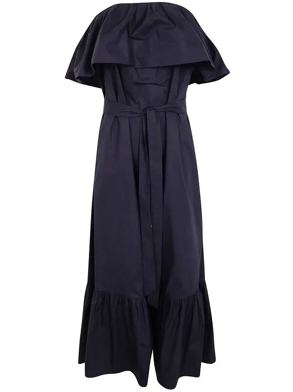 Essentiel Antwerp Joyce Belted Ruffle Dress