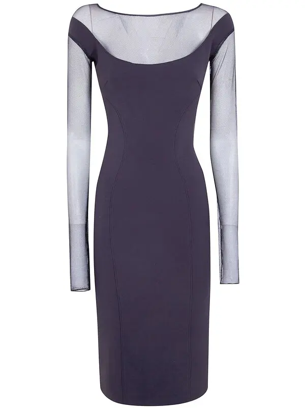 Elisabetta Franchi Midi Evening Dress