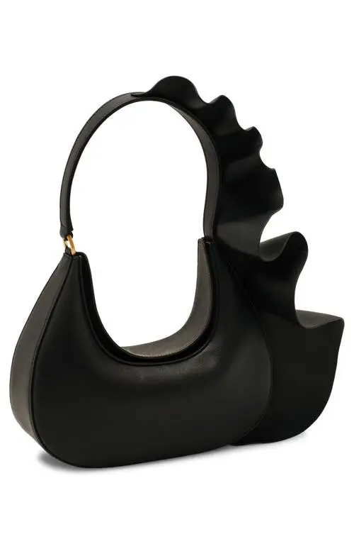 Cult Gaia Zoella Leather Shoulder Bag