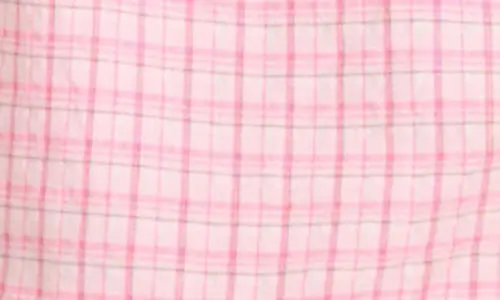 WAYF Emma Ruffle Lace Trim Shorts - Pink
