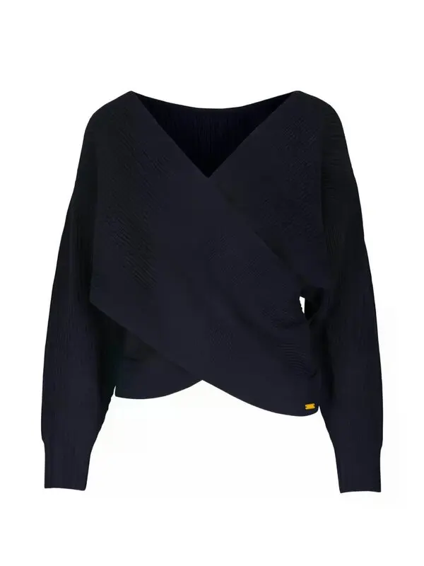 L'Agence V-neck Sweatshirt