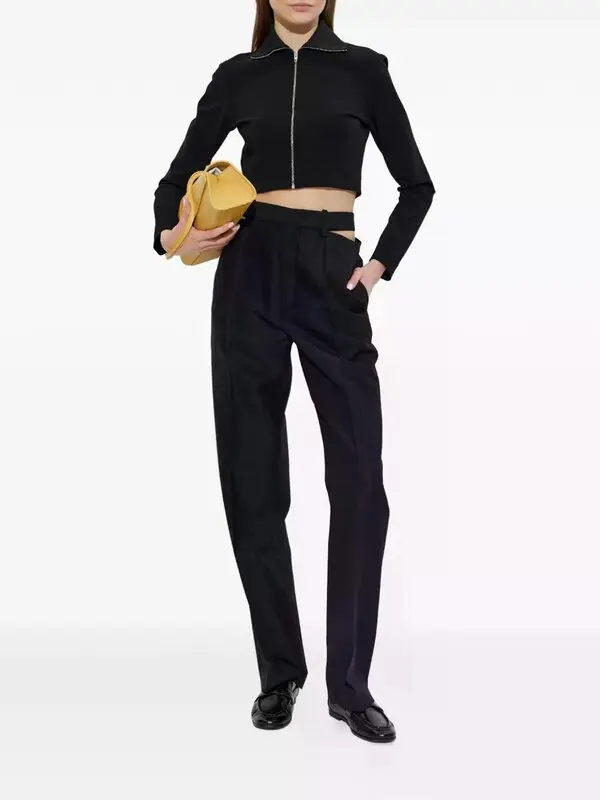 JIL SANDER Zip-up Cropped Jacket