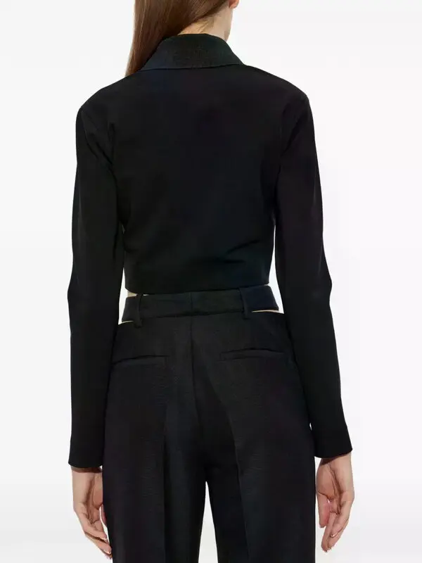 JIL SANDER Zip-up Cropped Jacket