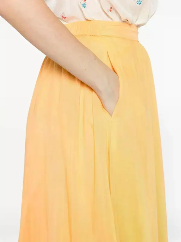 FORTE_FORTE A-line Pleated Skirt