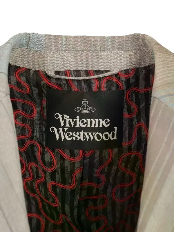 VIVIENNE WESTWOOD Striped Buttoned Jacket