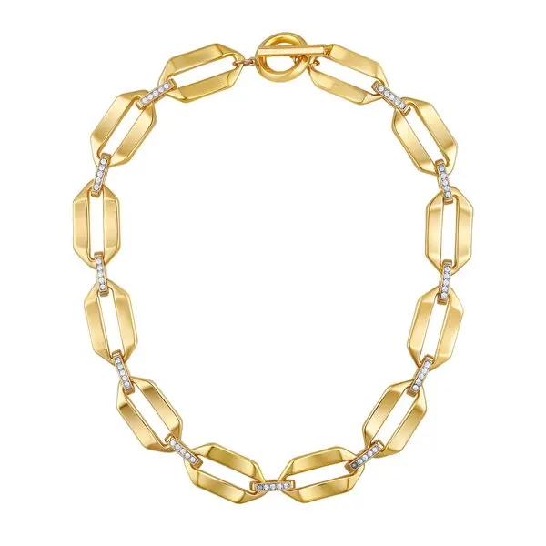 Vince Camuto Statement Gold-tone Link Necklace