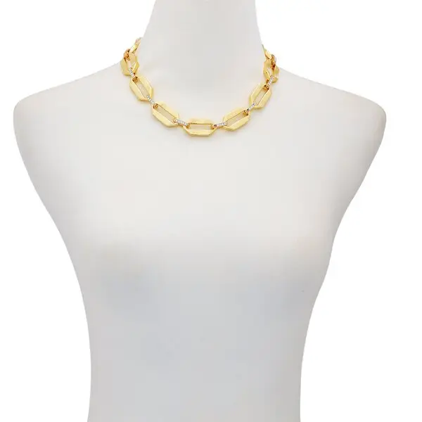 Vince Camuto Statement Gold-tone Link Necklace