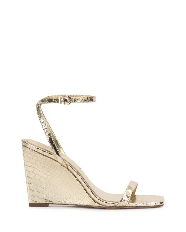 Vince Camuto Ambee Wedge Sandal - Gold