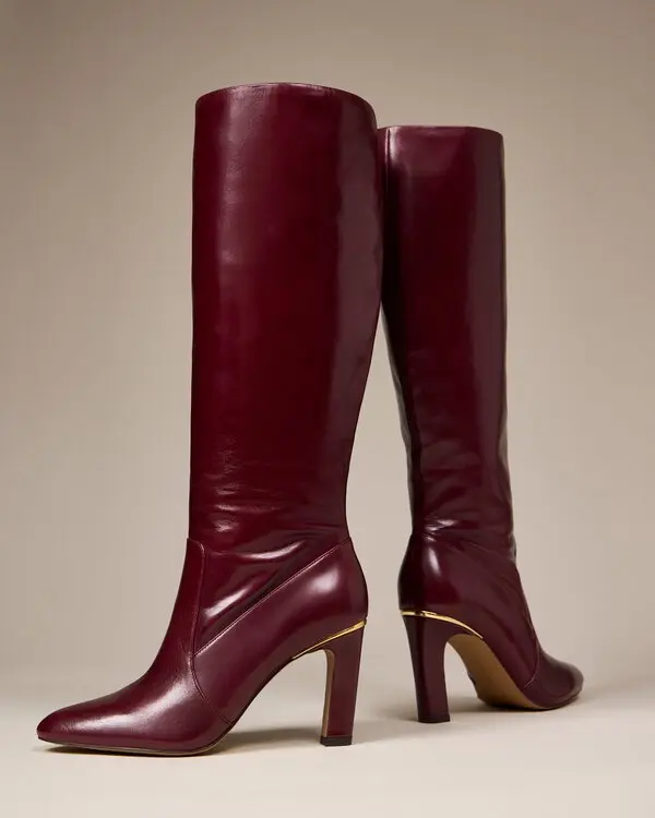 Vince Camuto Gylina Extra Wide Calf Knee High Boot - Firefall