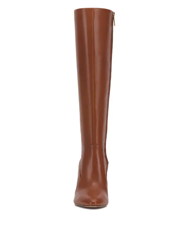 Vince Camuto Gylina Extra Wide Calf Knee High Boots - Whiskey