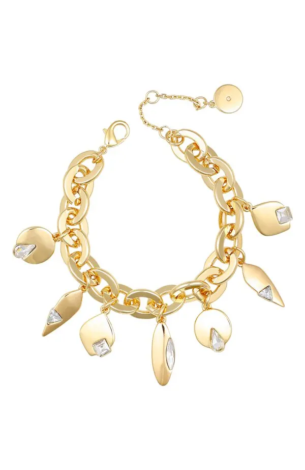 Vince Camuto Gold-tone Charm Bracelet - Gold Tone