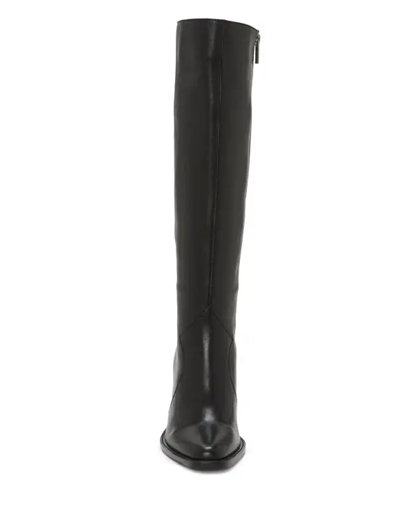 Vince Camuto Lecheya Wide Calf Knee High Boots - Black