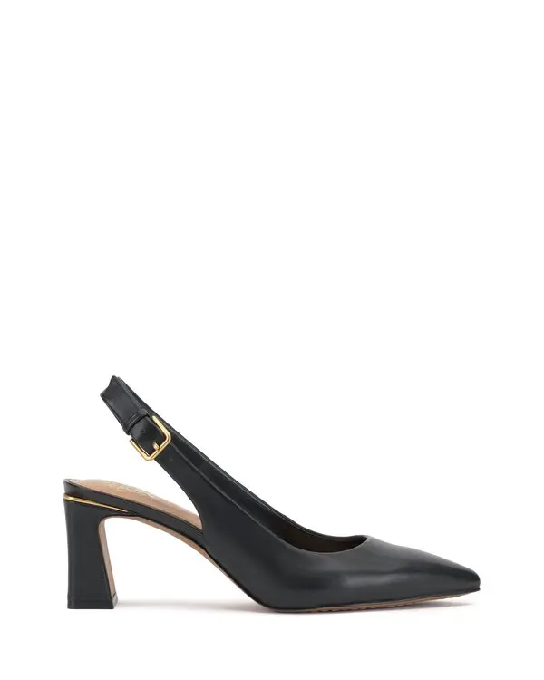 Vince Camuto Hamden Buckle Slingback - Black