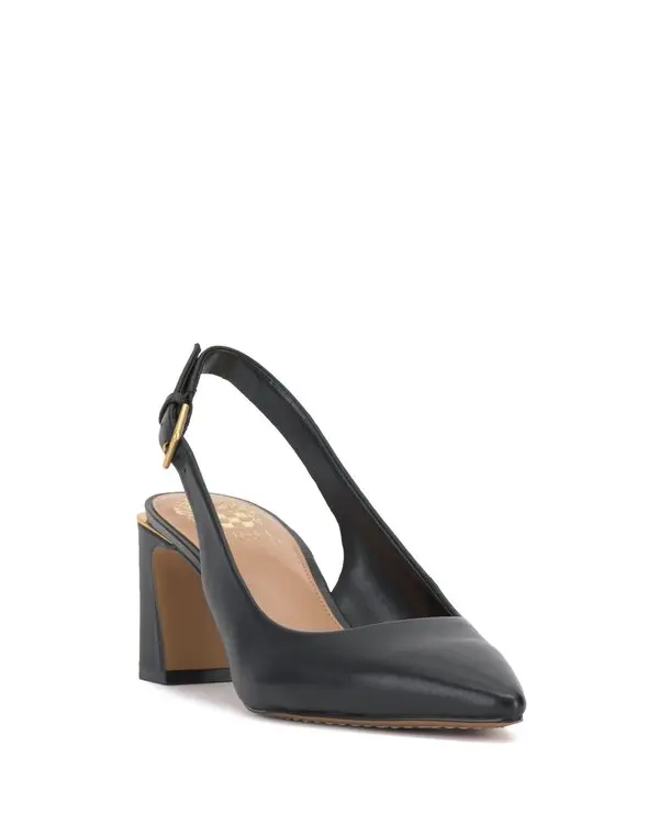 Vince Camuto Hamden Buckle Slingback - Black