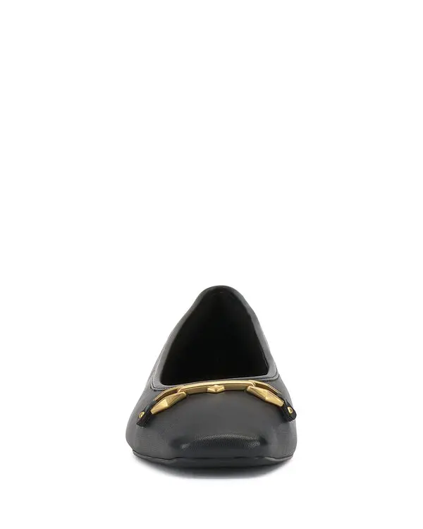 Vince Camuto Virna Link Ballerina Flat - Black
