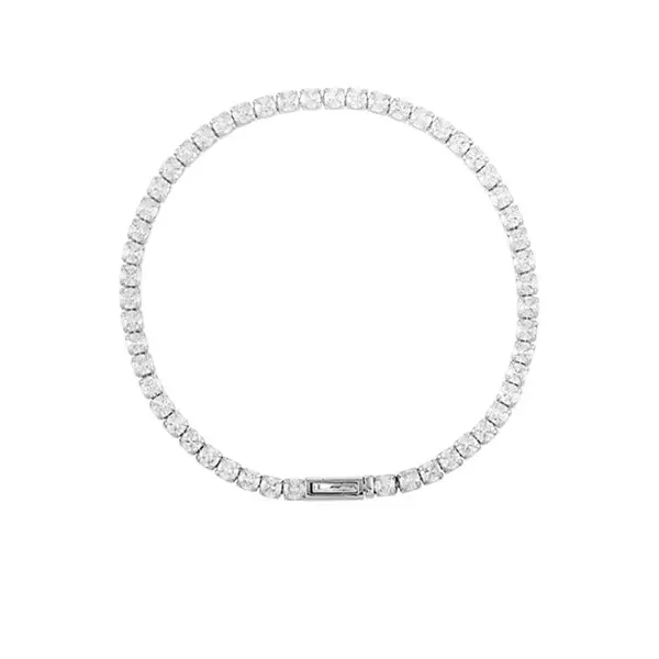 Vince Camuto Cubic Zirconia Tennis Bracelet - Silver Tone