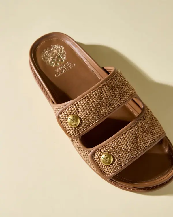 Vince Camuto Graysin Slide - Golden Walnut