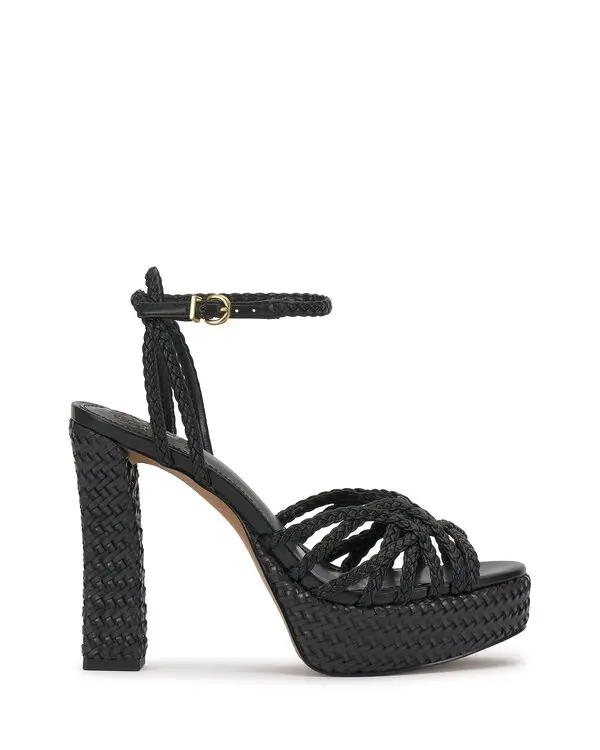 Vince Camuto Samlee Strappy Platform Sandal - Black