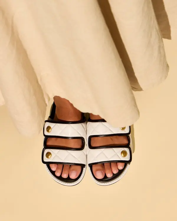 Vince Camuto Graysin Slide - Bianco/black