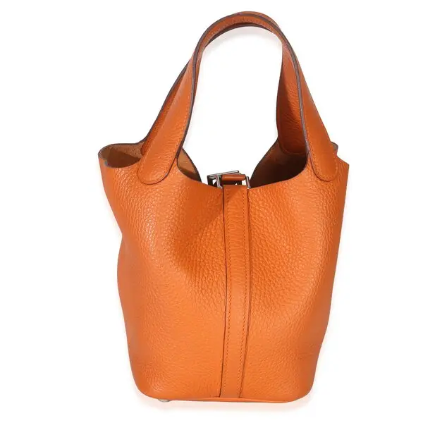 Hermès Picotin Lock 18 Phw - Orange