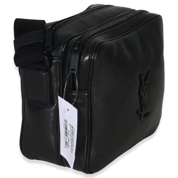 Saint Laurent Lambskin Monogram Niki Cube Camera Bag