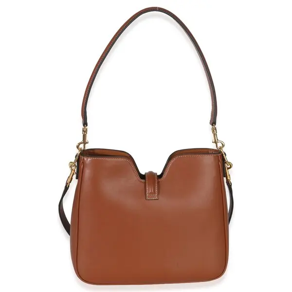 Celine Smooth Calfskin Camille 16 Soft Shoulder Bag - Brown
