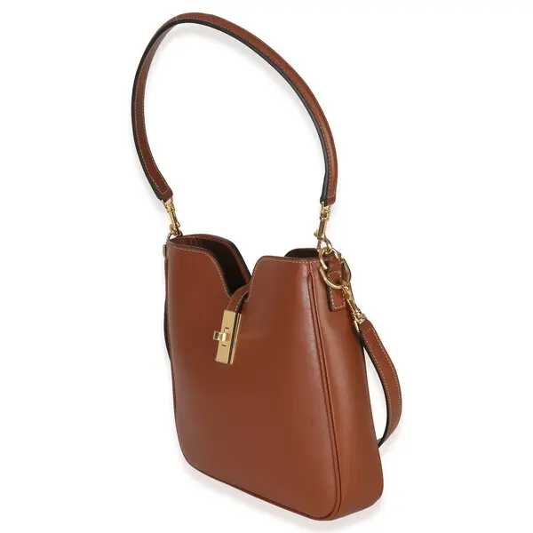Celine Smooth Calfskin Camille 16 Soft Shoulder Bag - Brown