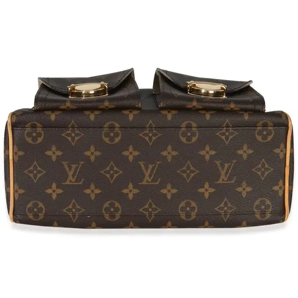LOUIS VUITTON Monogram Canvas Manhattan Pm - Brown