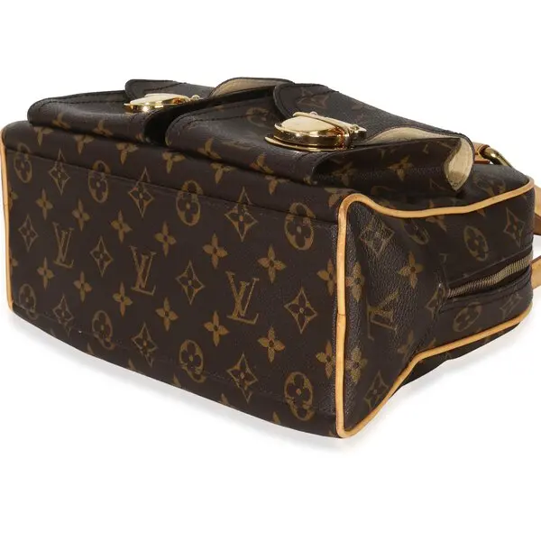 LOUIS VUITTON Monogram Canvas Manhattan Pm - Brown
