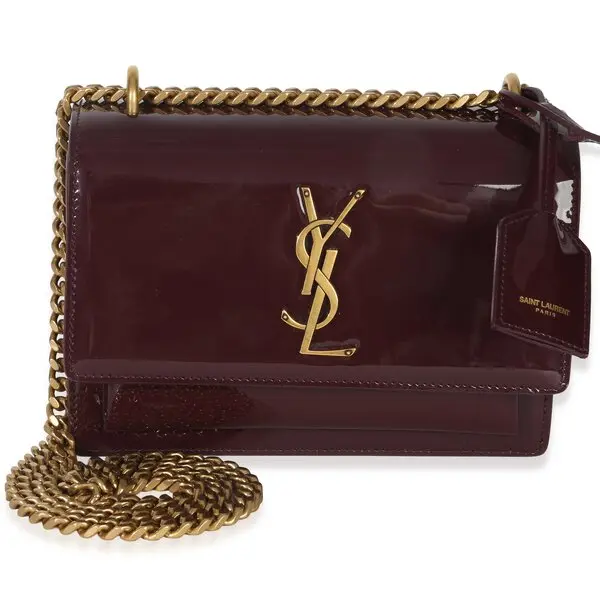 Saint Laurent Sunset Shoulder Bag - Red
