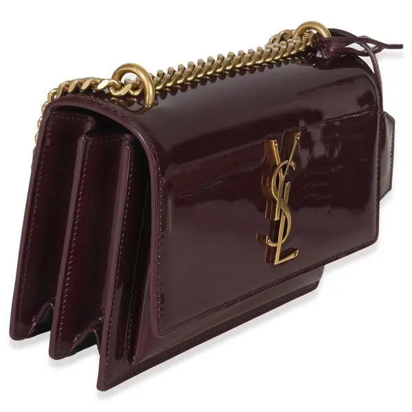 Saint Laurent Sunset Shoulder Bag - Red