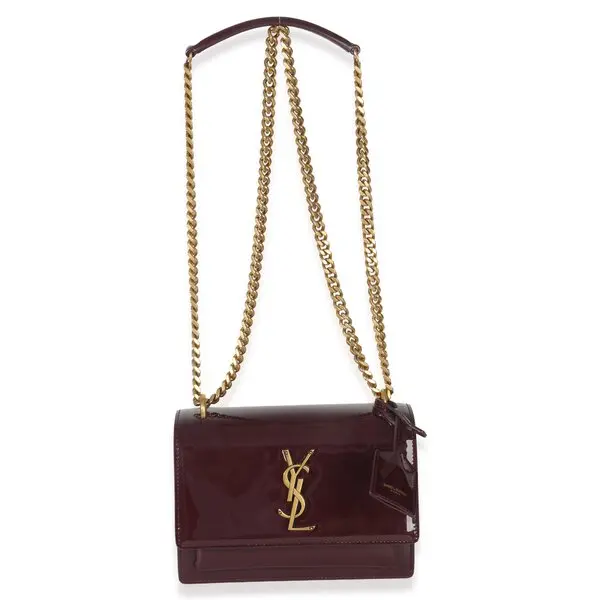 Saint Laurent Sunset Shoulder Bag - Red