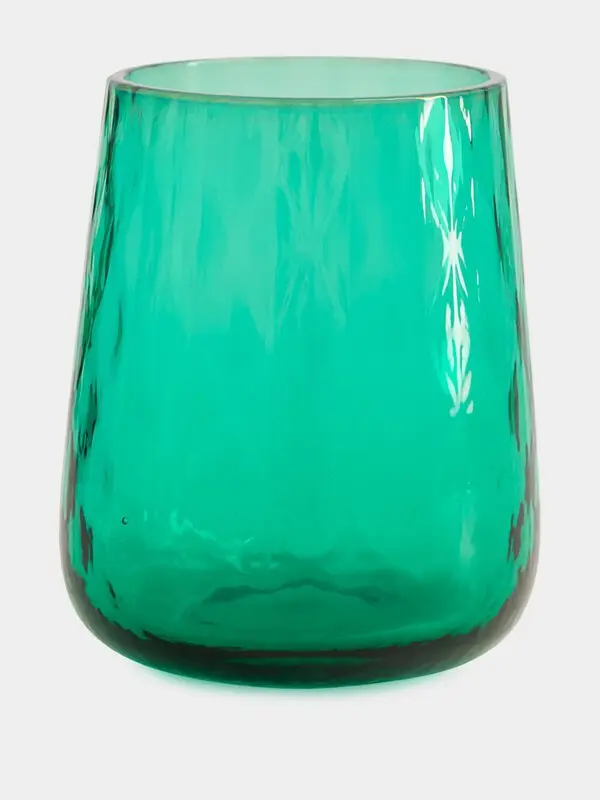 BITOSSI Set Of 6 Textured Glass Tumblers