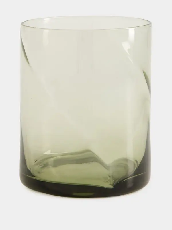 BITOSSI Set Of 6 Textured Glass Tumblers