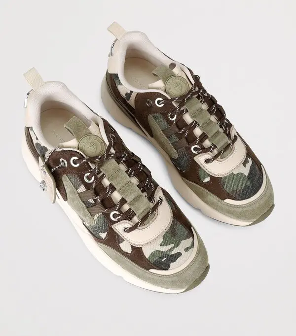 Kurt Geiger Suede Runner Sneakers - Green